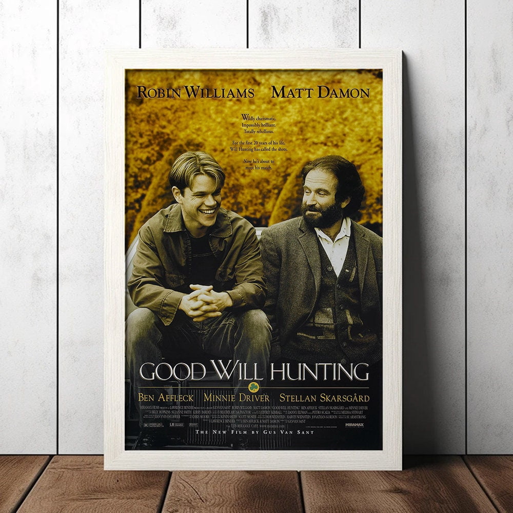UNFRAMED PAPER POSTER Good Will Hunting (1997) Classic Movie Poster ...