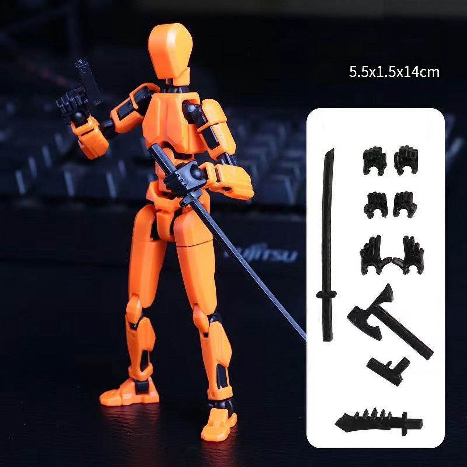 UNGH Multi-Jointed Movable Robot 3D Printed Mannequin Toy 13 Action ...