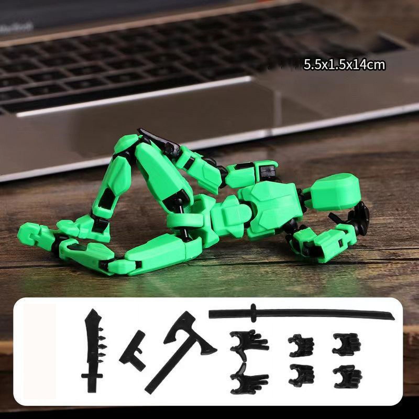 UNGH Multi-Jointed Movable Robot 3D Printed Mannequin Toy 13 Action ...