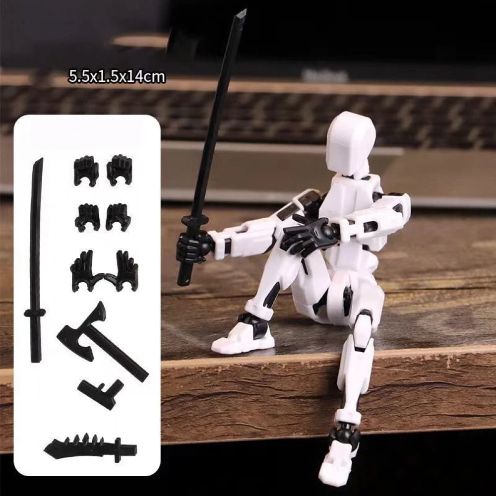 UNGH Multi-Jointed Movable Robot 3D Printed Mannequin Toy 13 Action ...
