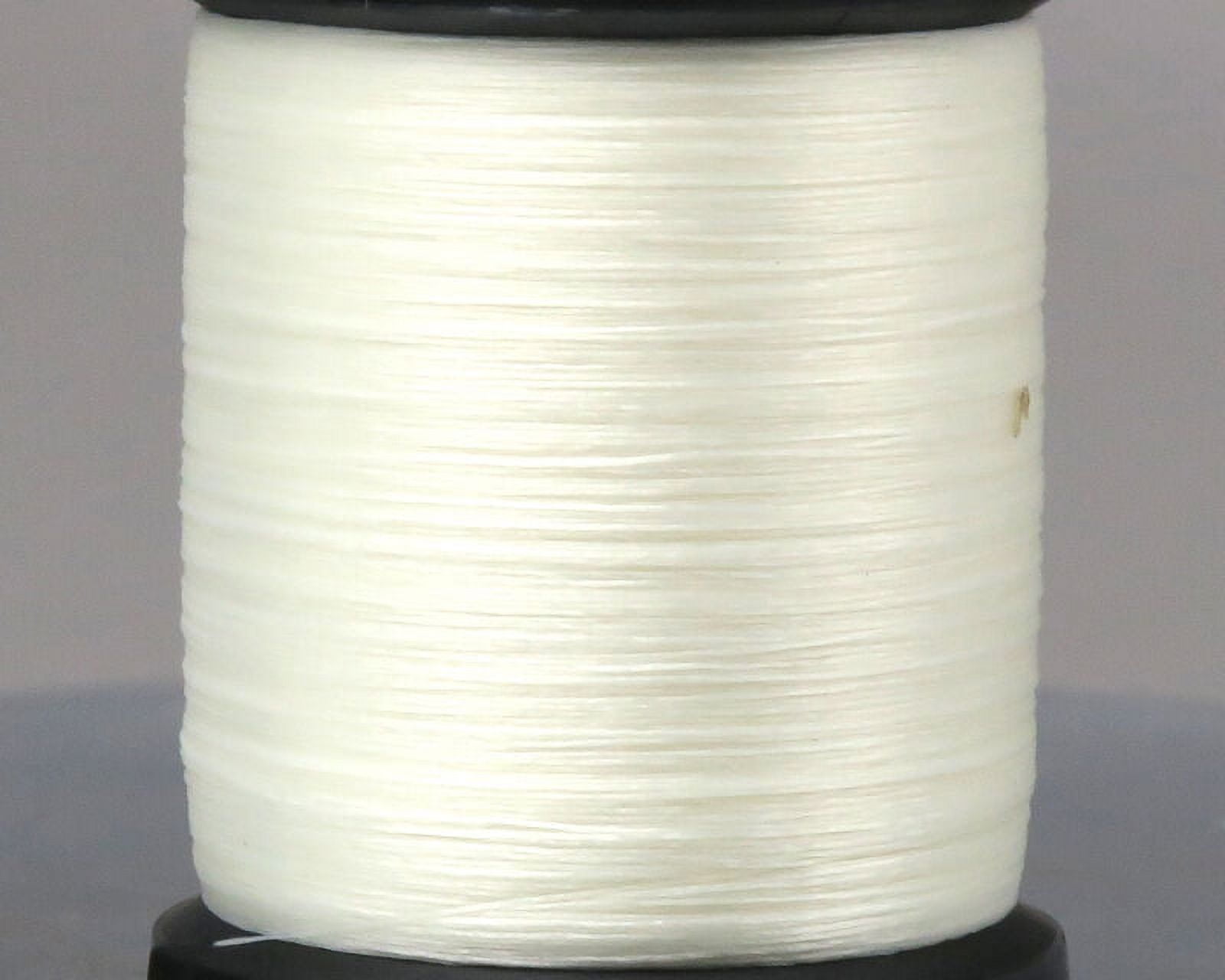 UNI 3/0 WAXED THREAD WHITE #377 - Fly Tying - Walmart.com