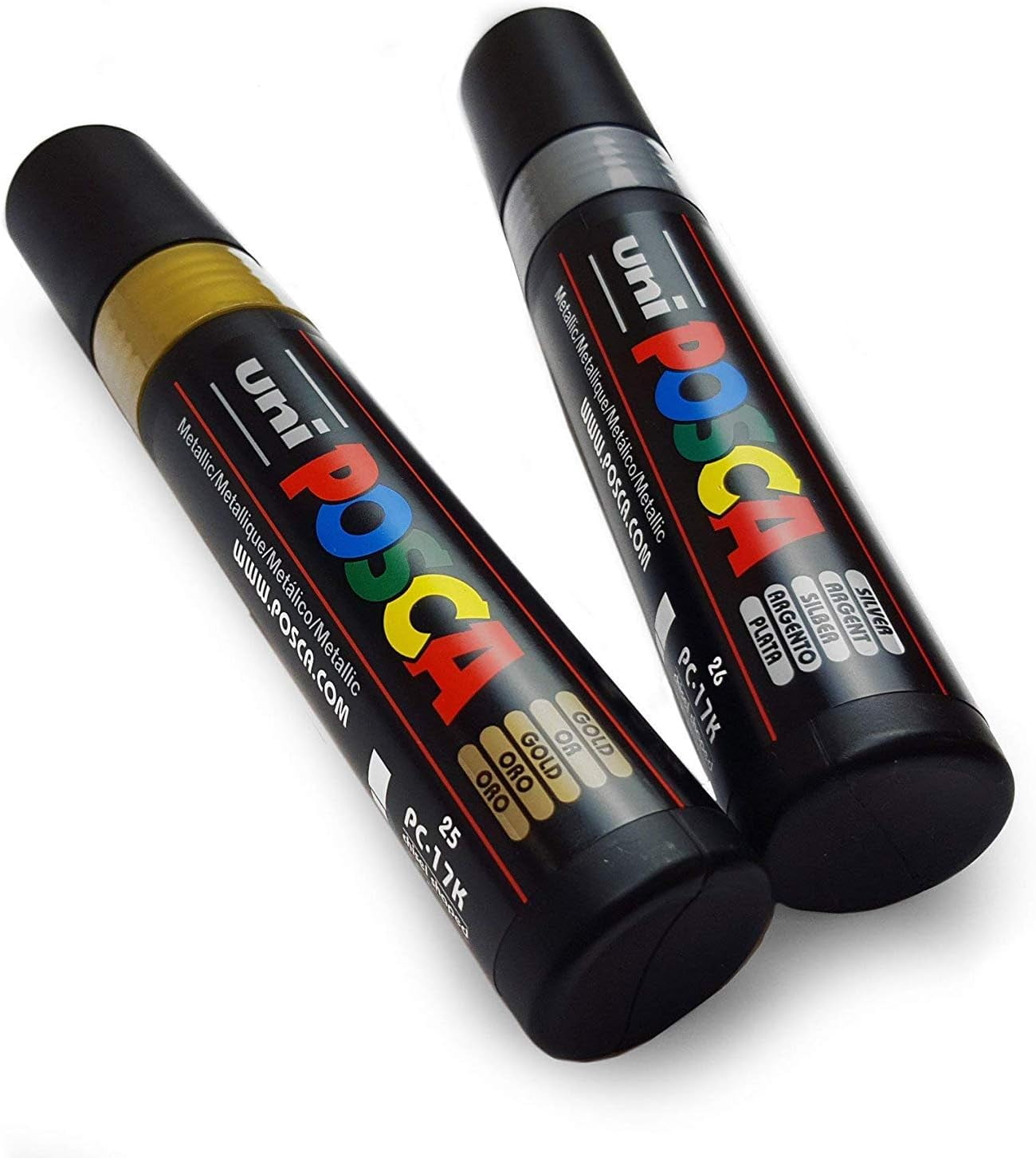 UNI-Ball POSCA Marker Pen PC-17K - XXL Chisel Tip for Large Backgrounds ...
