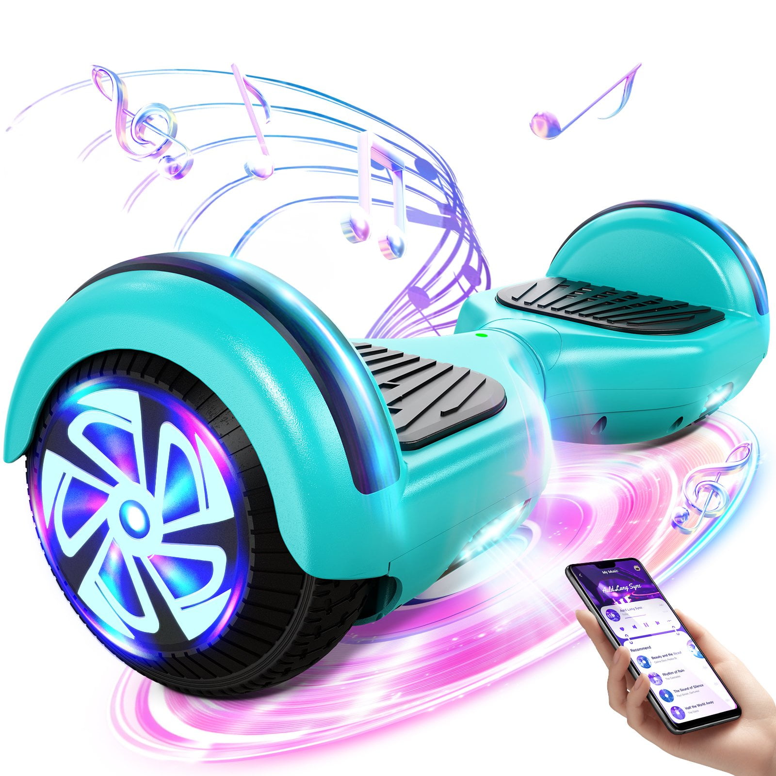UNI-SUN Hoverboard,230 lbs Max Weight, UL Certified - Walmart.com