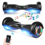 SISIGAD Hoverboard with Bluetooth Speaker, 6.5 inch LED Lights ...