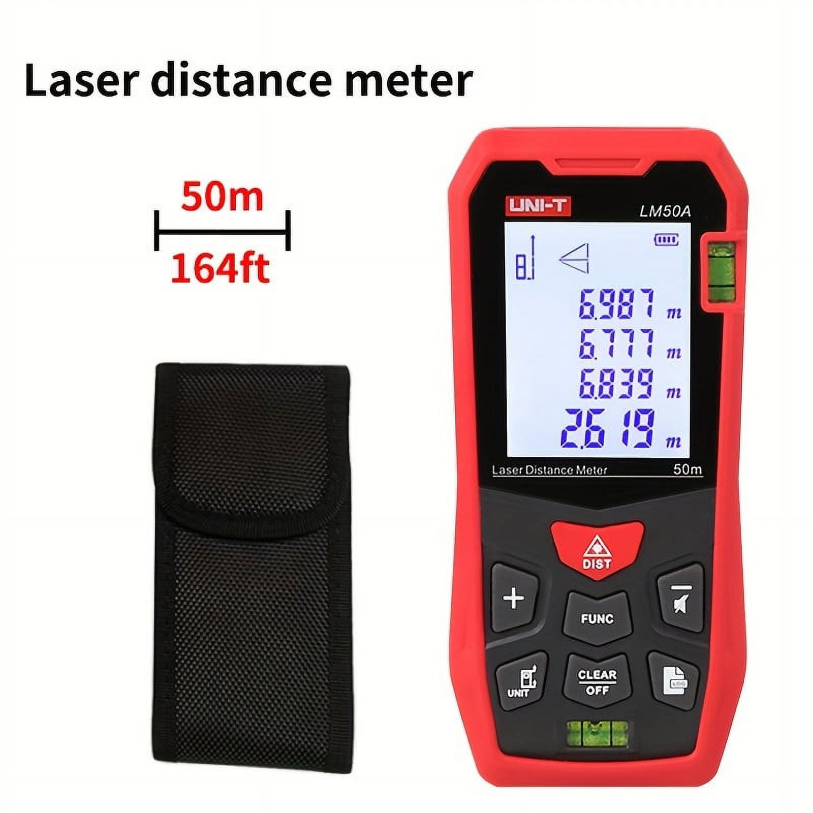 UNI-T Laser Measure Tool, ±2mm Accuracy Laser Tape Measure, Laser ...