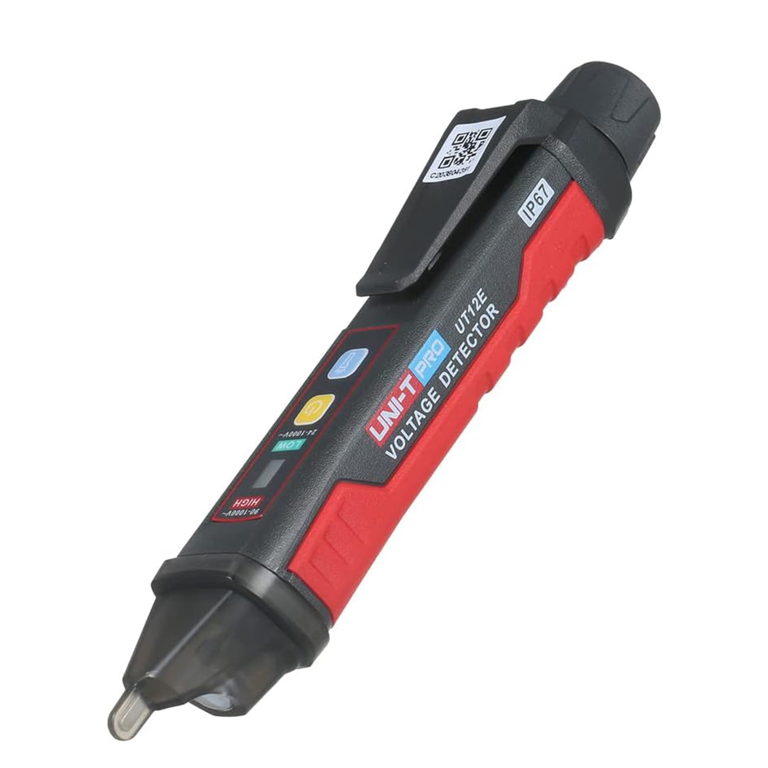 UNI-T UT12E Non Contact Voltage Detector Pen High and Low Dual Mode ...