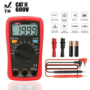 Ever Start Digital Multimeter 300 Volt with LCD Display, Test Light ...