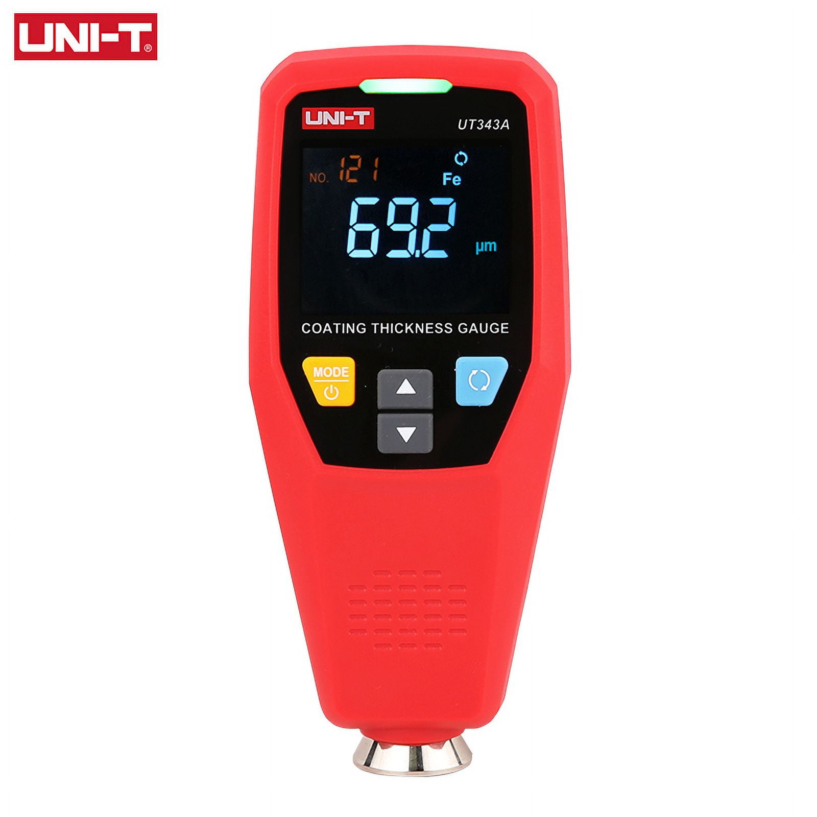 UNI-T UT343A Digital Car Coating Thickness Gauge Film Paint Tester ...