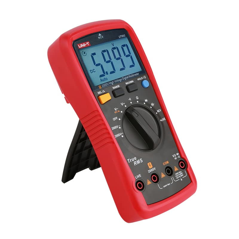 UNI-T UT892 2000V AC/DC High Voltage Digital Multimeter Features VFC ...