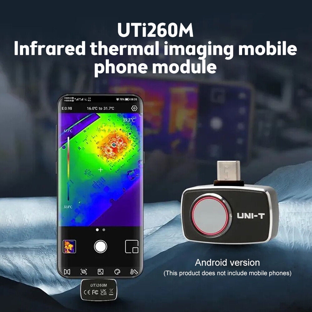 UNI-T UTi260M Mobile Phone Thermal Imager Thermal Camera for Android ...