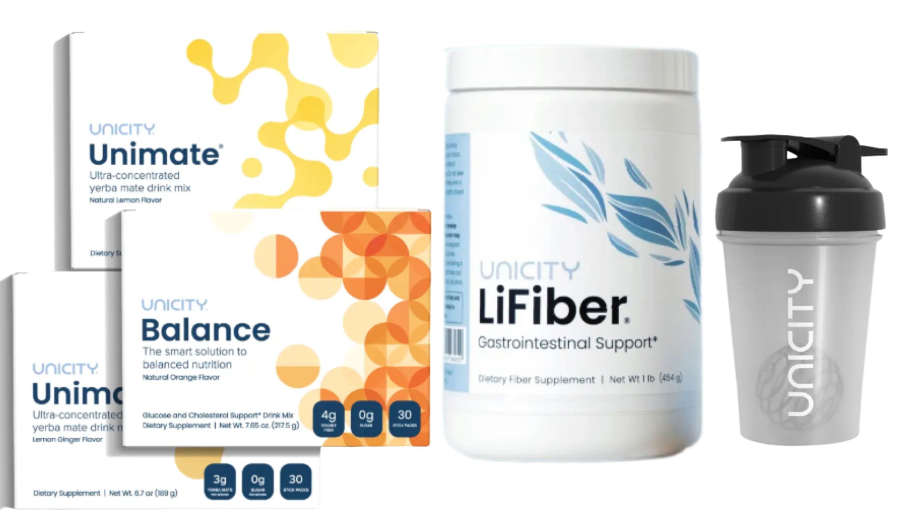 UNICITY TRIO: Balance Orange, Unimate Lemon & Lemon Ginger (1 Box each ...
