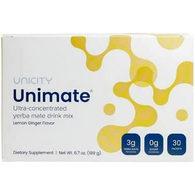 UNICITY UNIMATE LEMON GINGER (10 SACHETS) - Walmart.com