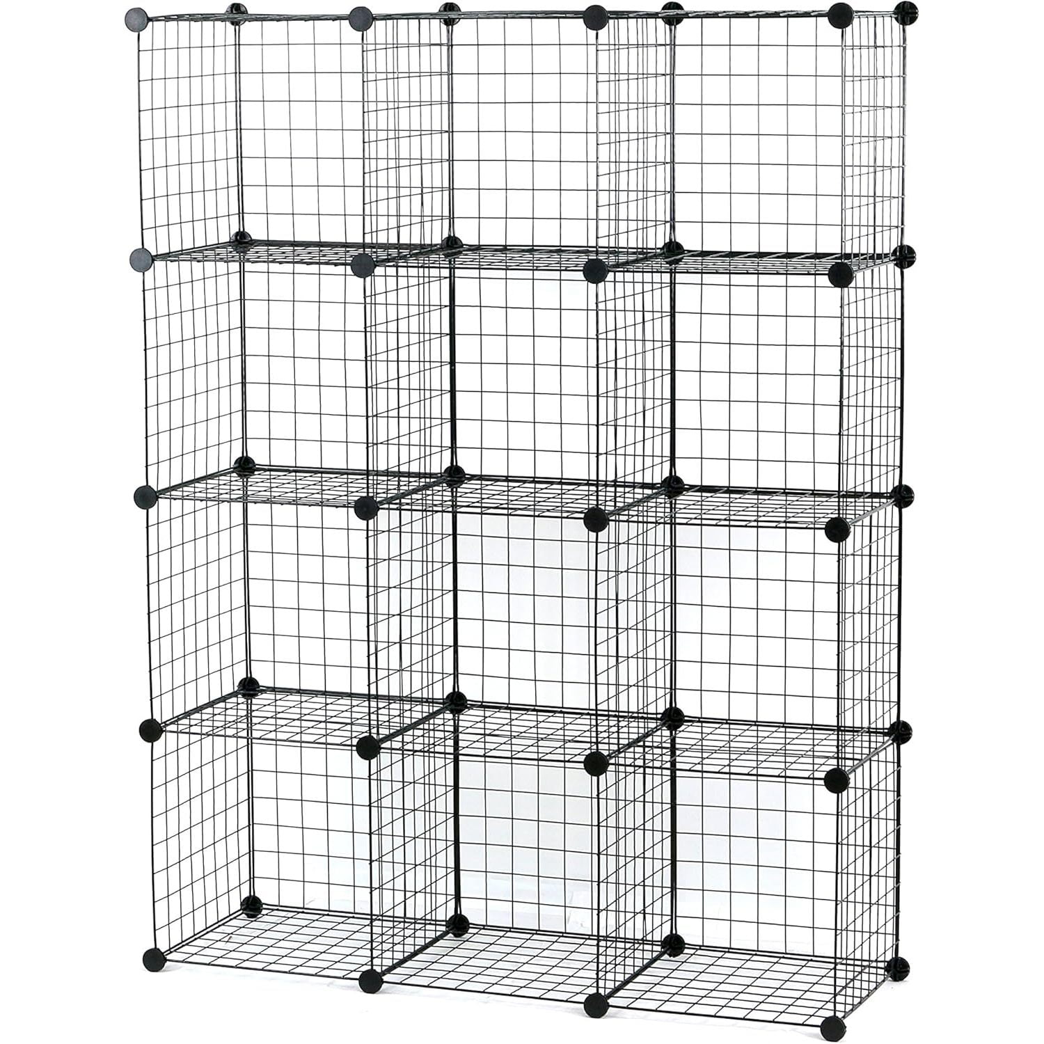 UNICOO 14 * 14 Large Size Panel Wire Cube Storage Organizer, Durable ...