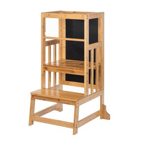 UNICOO® Multifunctional Kids Step Stool with Double Safety Rails ...