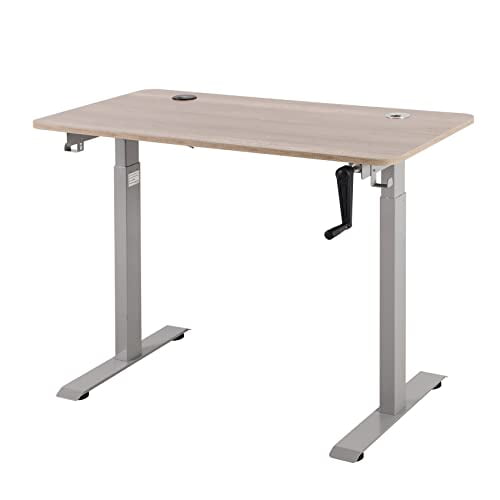 UNICOO® Crank Adjustable Height Standing Desk, Game Table, Home Office ...
