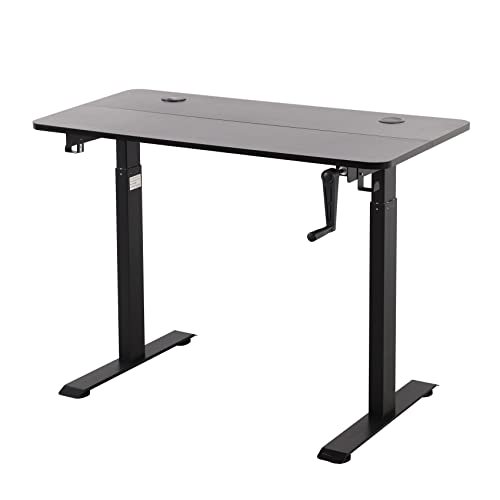 UNICOO® Crank Adjustable Height Standing Desk, Game Table, Home Office ...