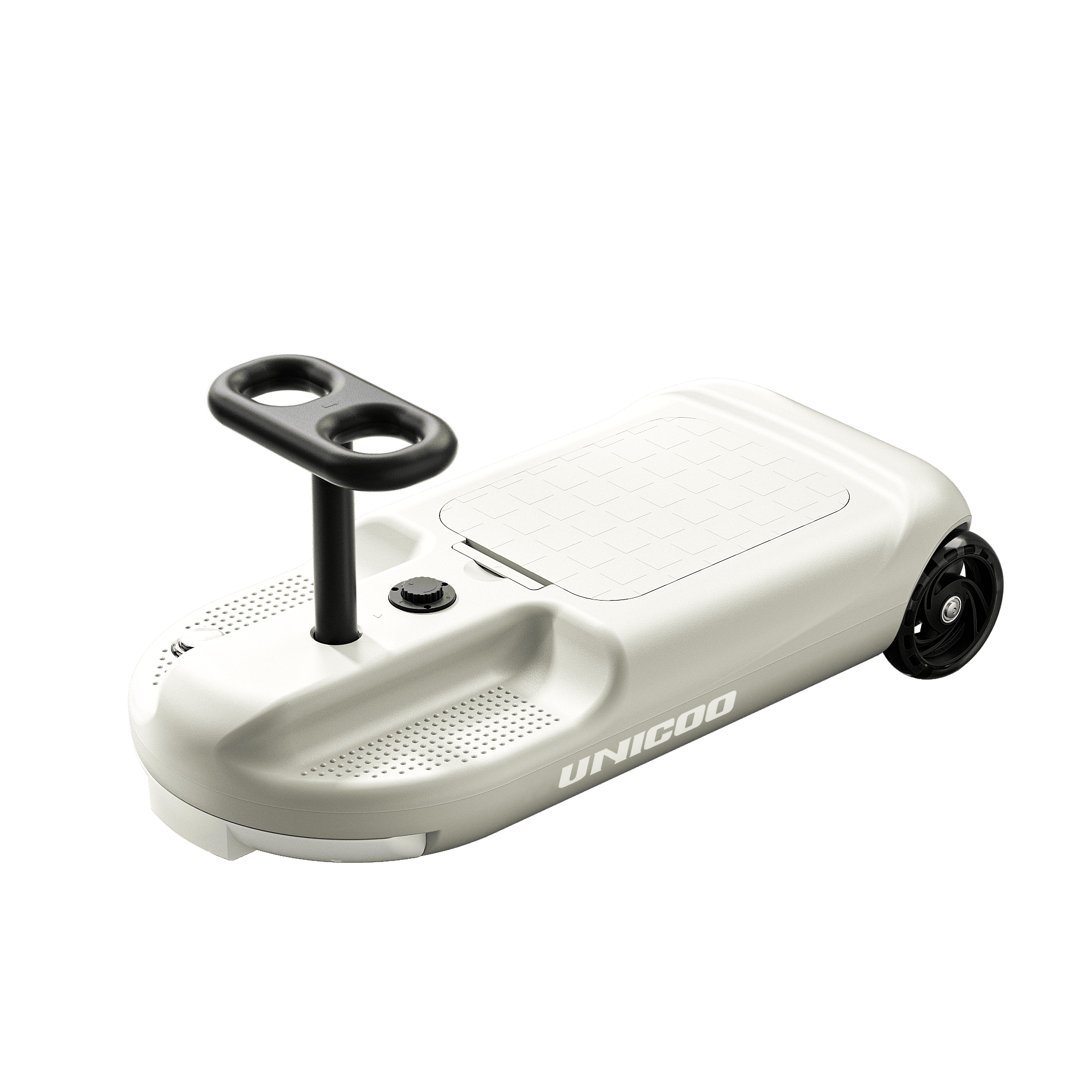 UNICOO Kids Electric Go Kart, 12V Rechargeable Ride-On Wiggle Car with ...