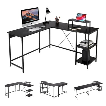 Furinno Turn-N-Tube Study Office Furniture, Wood, Space Saving Corner ...