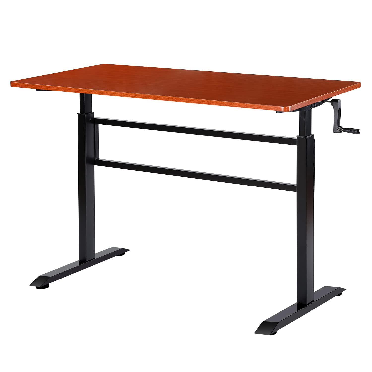 UNICOO® Manual Standing Desk Adjustable Height Heavy Duty Game Desk ...