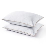 Luxury Natural Down and Feather Bed Pillows 2 Pack - Walmart.com