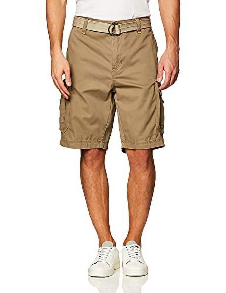 UNIONBAY Men's Survivor Belted Cargo Short-Reg and Big & Tall Sizes ...