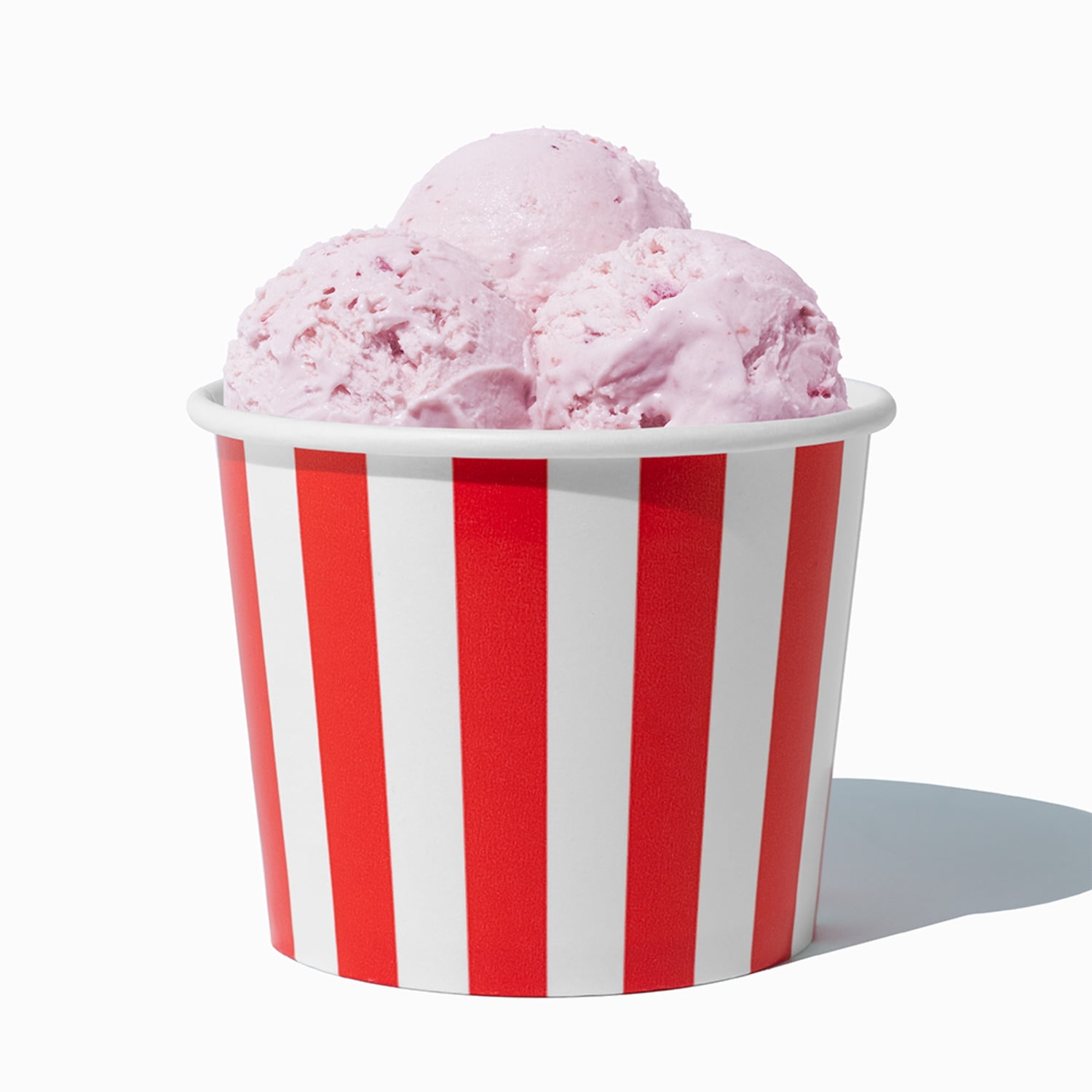 UNIQ 12 oz Red Striped Madness Ice Cream Cups - 1000/Case - Walmart ...