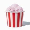 UNIQ 12 oz Red Striped Madness Ice Cream Cups - 1000/Case - Walmart.com