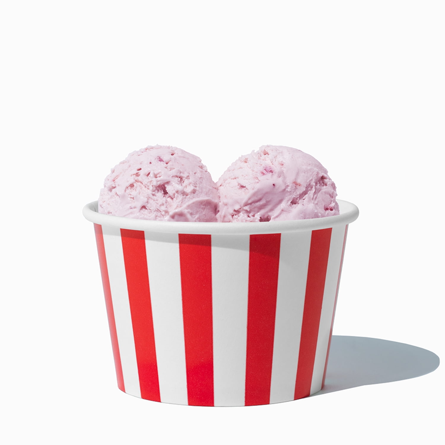 UNIQ 8 oz Red Striped Madness Ice Cream Cups - 1000/Case - Walmart.com