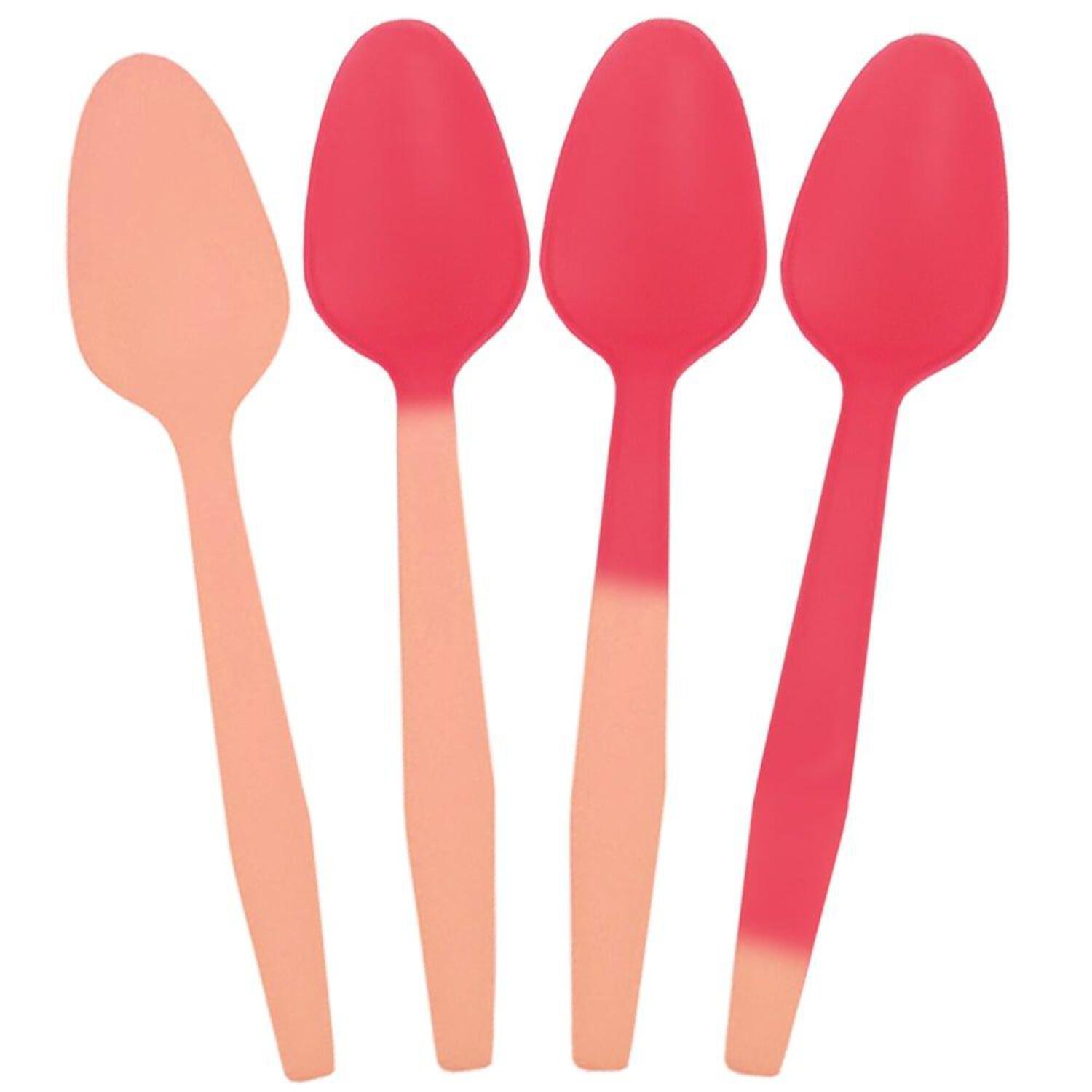 UNIQ Crazy Color Changing Spoons - Orange to Red - 1000/Case - Walmart.com