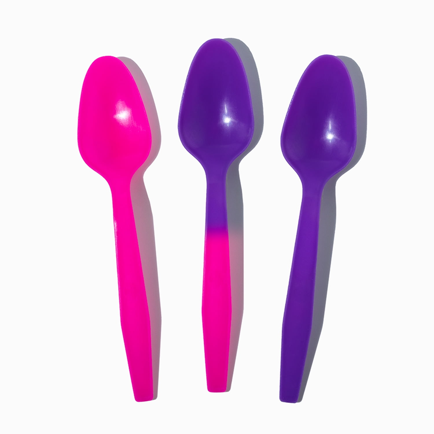 UNIQ Crazy Color Changing Spoons - Pink to Purple - 1000/Case - Walmart.com