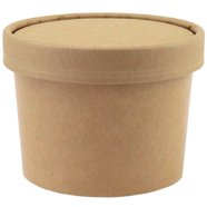 UNIQIFY® Pint 16 oz Ice Cream To Go Containers With Non-Vented Lids ...