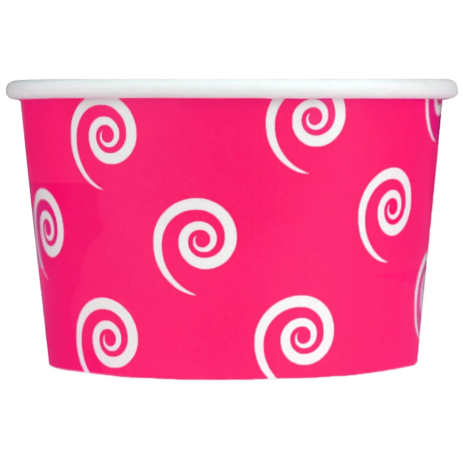 UNIQIFY® 4 oz Pink Swirls and Twirls Ice Cream Cups - Walmart.com