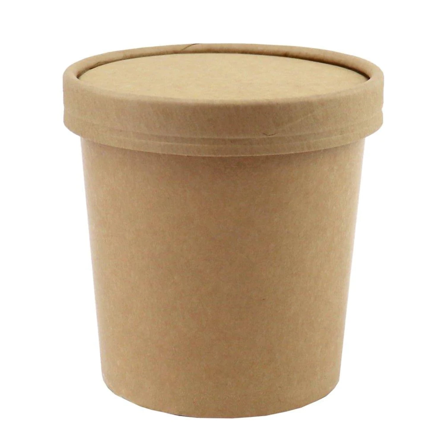 UNIQIFY® Pint 16 oz Kraft Ice Cream To Go Containers With Non-Vented ...