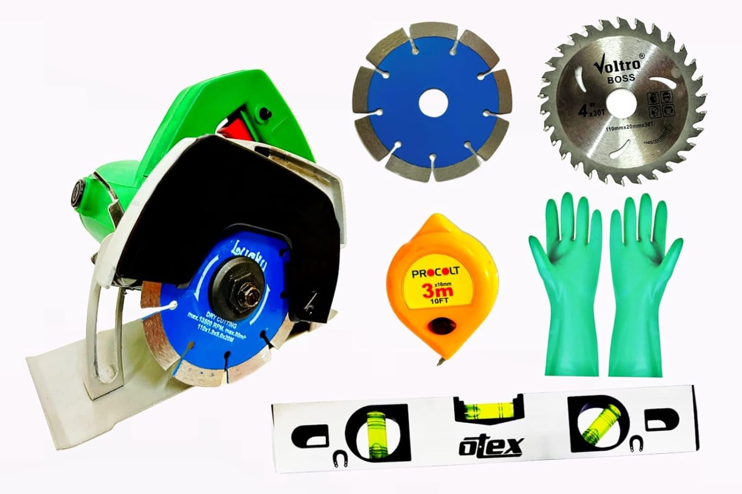 UNIQUE POWER Marble Cutter Machine 4 inch 110MM with Free Marble ...