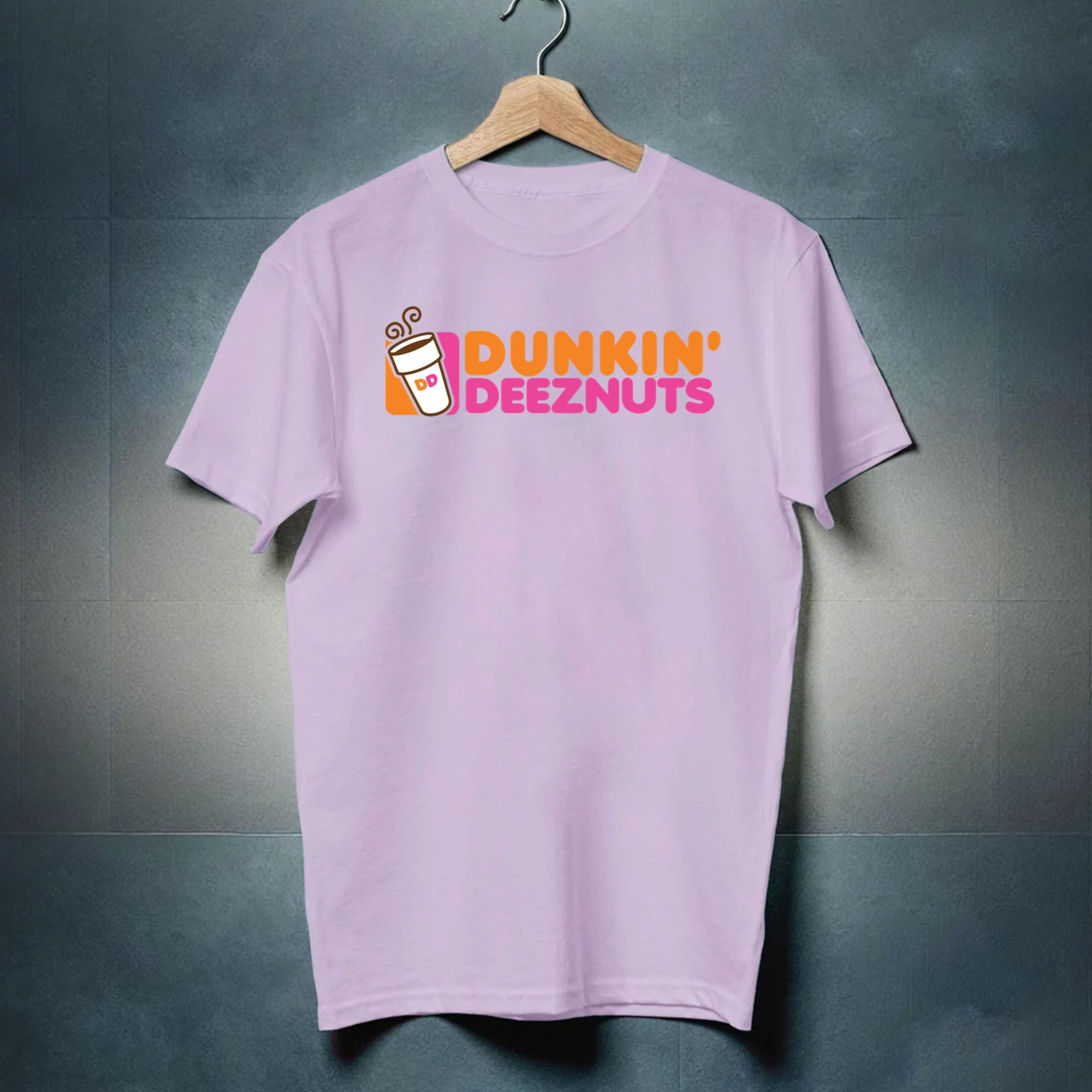 UNISEX Dunkin Deez Nuts Shirt, Dunkin Shirt, Deez Nuts TShirt-TH34954 ...