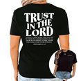 UNISHE Women's Trust In The Lord Proverbs 3:5-6 Christian Graphic Short ...
