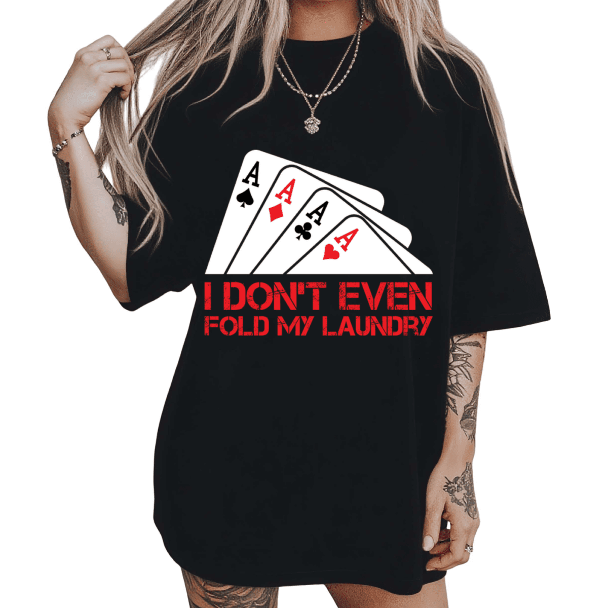 UNISHE Womens Retro Sarcastic Laundry Quote Inspired Graphic Short ...