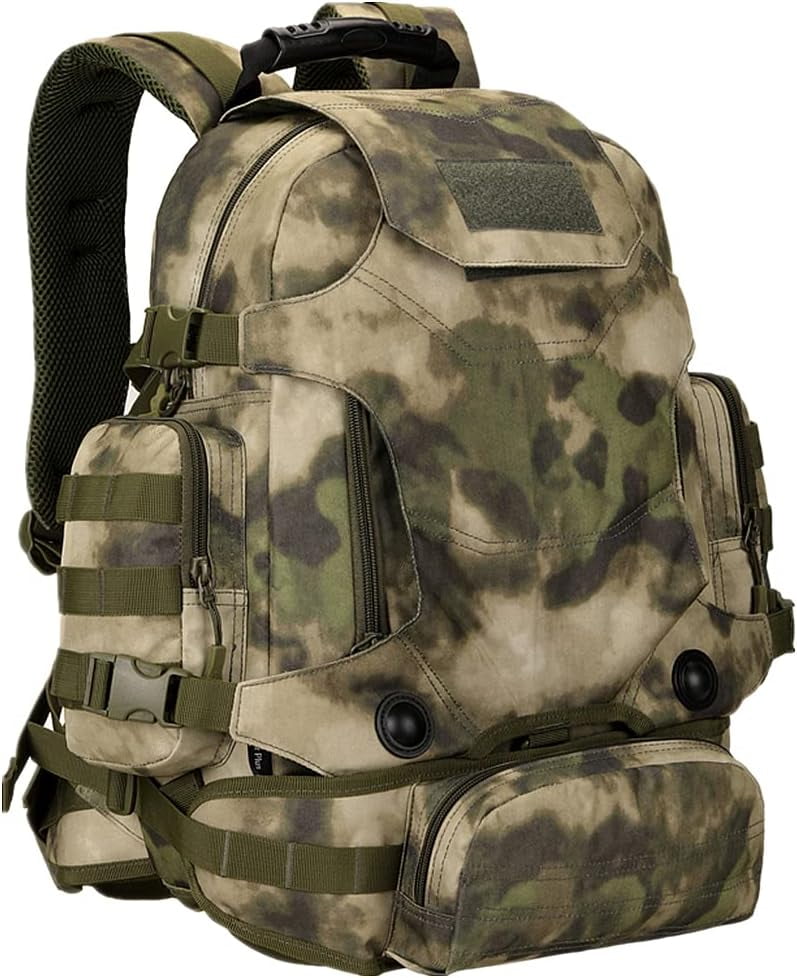 UNISTRENGH 40 Litre Tactical Backpack Multifunctional Outdoor Trekking ...