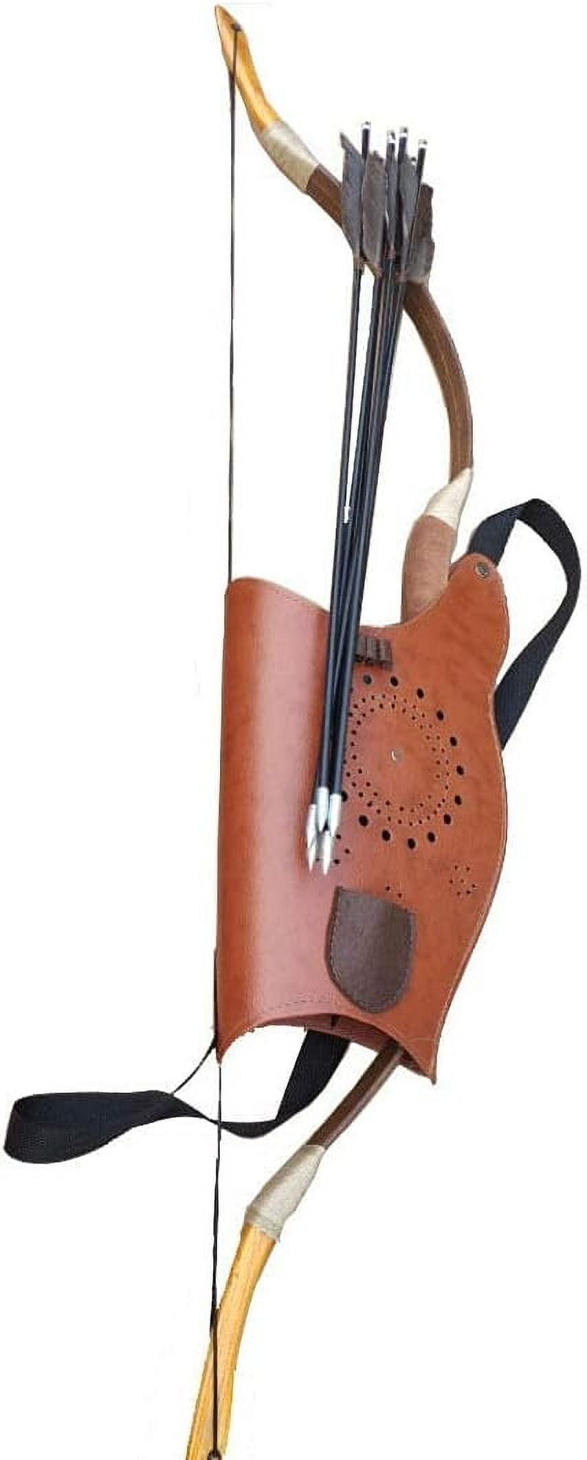 UNISTRENGH Archery Recurve Bow Case PU Leather Bow Bag for Traditional ...