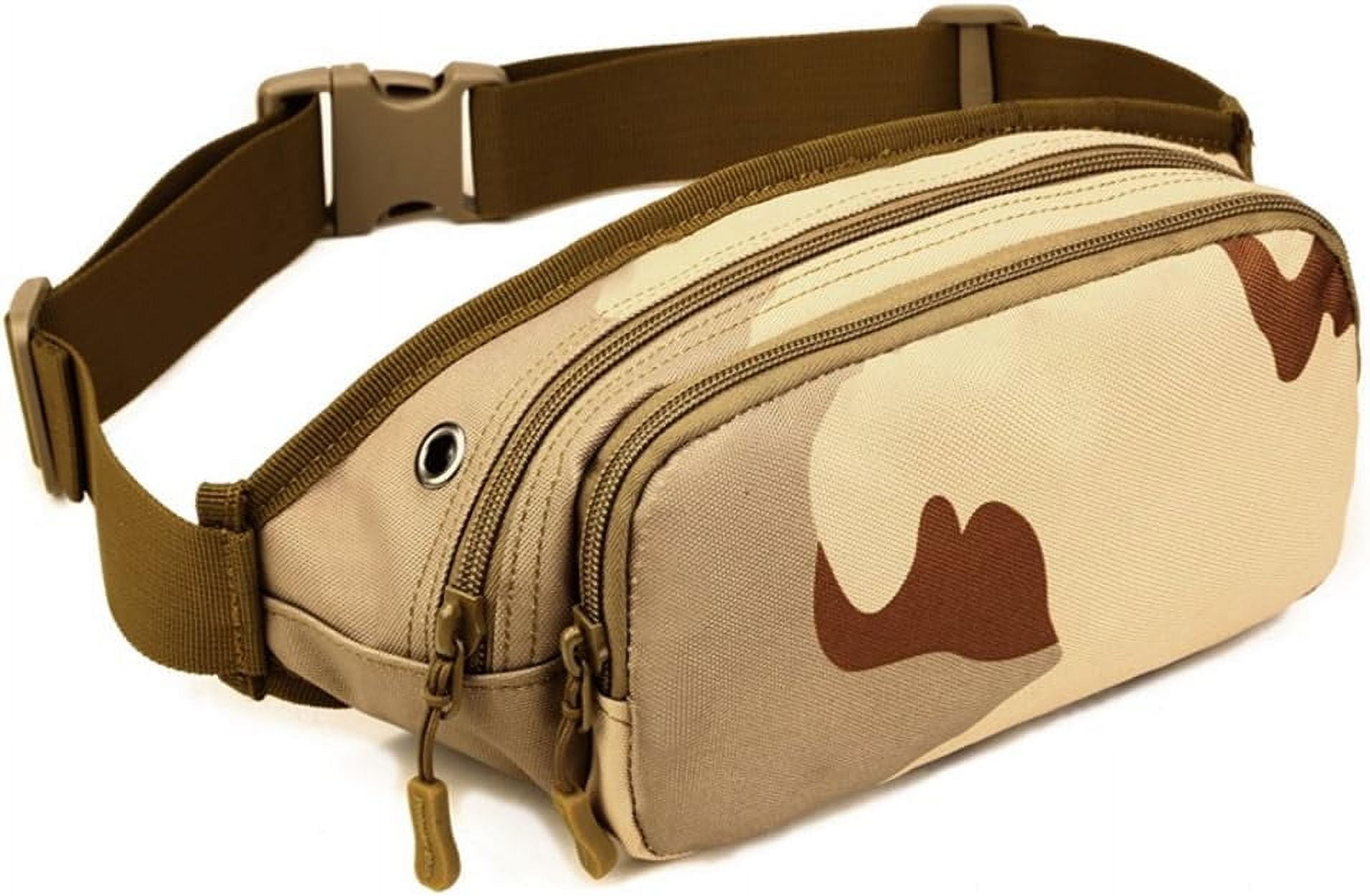 UNISTRENGH Fanny Pack Tactical Waist Pack Bag Waterproof Hip Belt Pouch ...