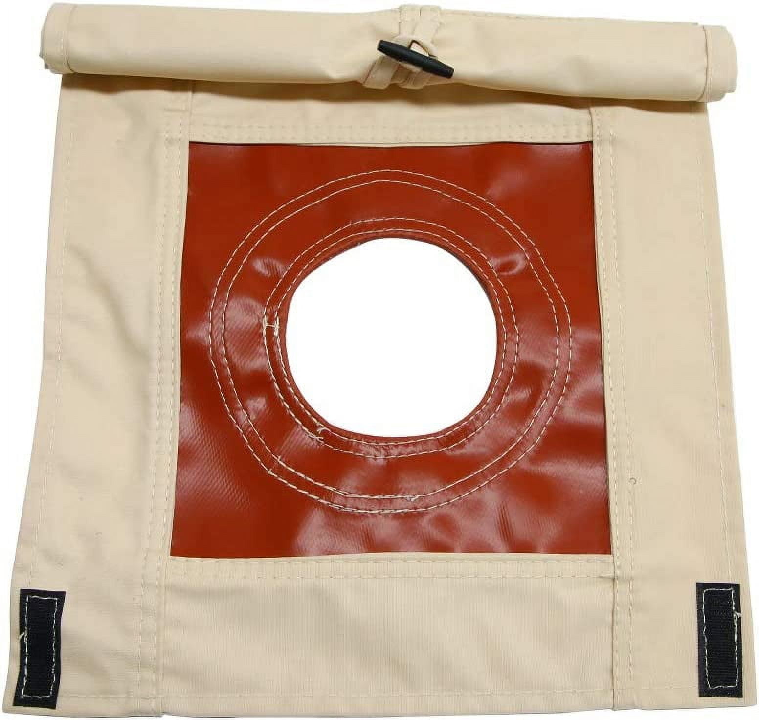 UNISTRENGH Fire-Resistant Stove Hole Accessory with Flap Covered for 4 ...