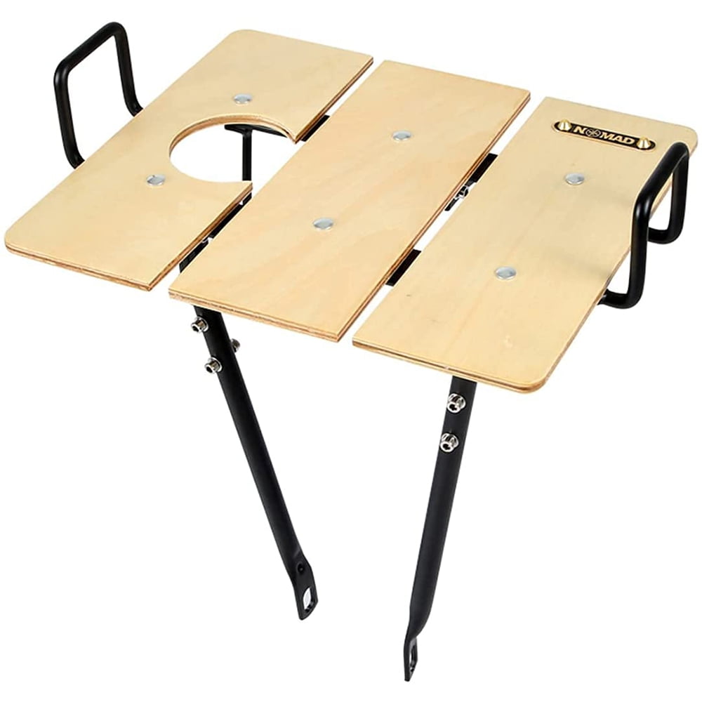 UNISTRENGH Wooden Bike Front Basket Simple Adjustable Bicycle Rack ...