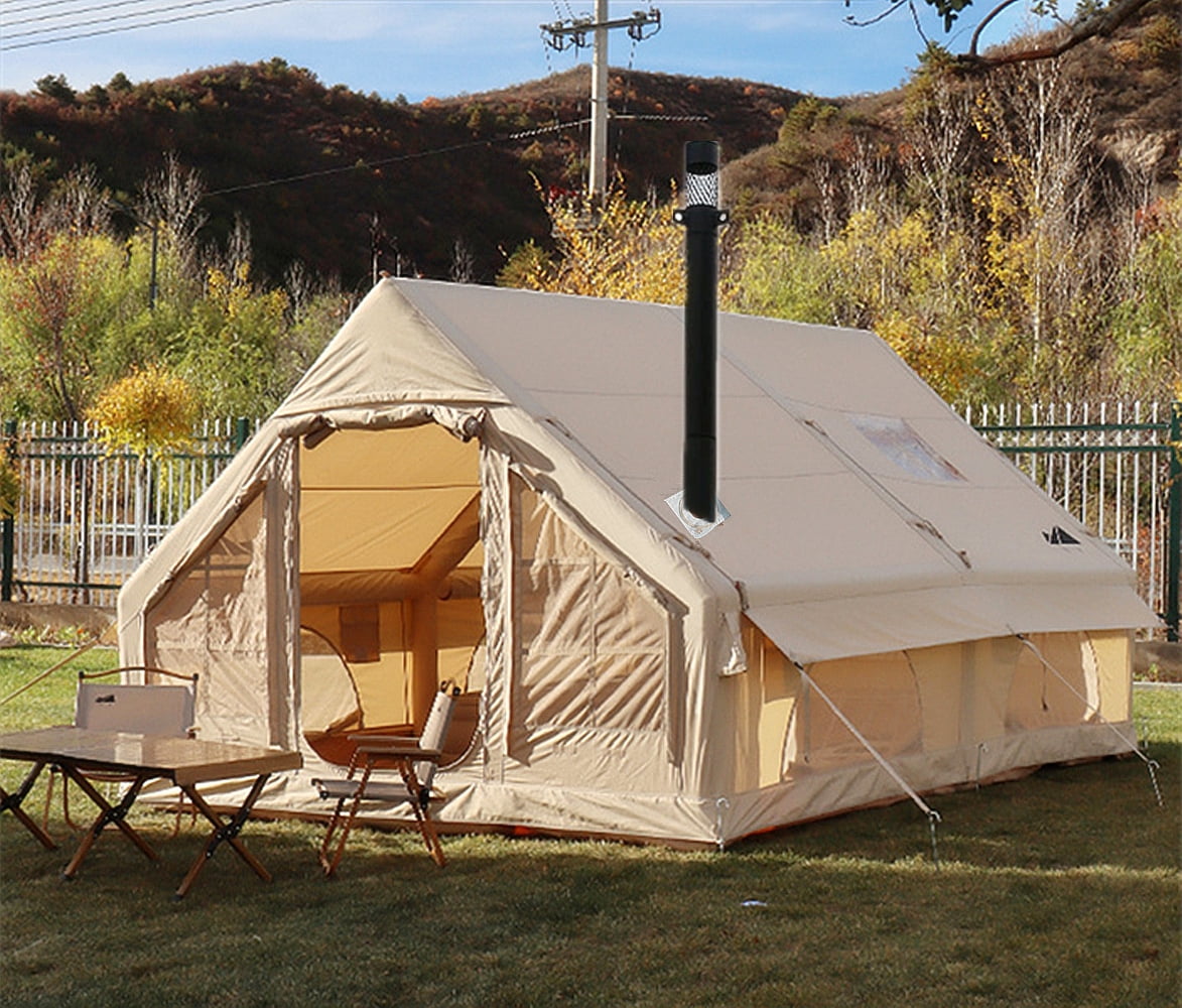 UNISTRONGH 6/8-Person Inflatable Glamping Tent with Hand Pump - Walmart.com
