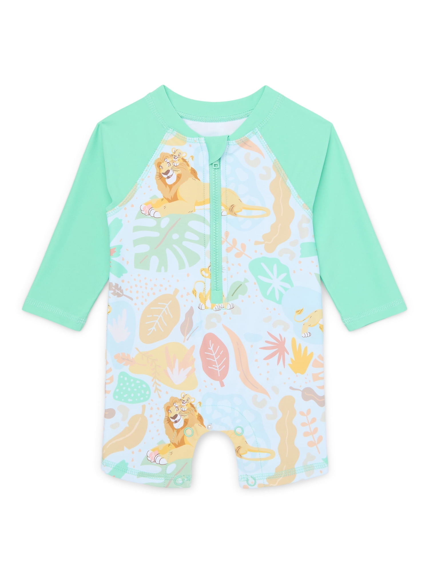 Character Baby Rash Guard Unisuit, Sizes 0M-12M - Walmart.com