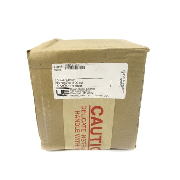UNITED ELECTRIC H400-S134B 30"HGVAC-20PSI NSFS - Walmart.com