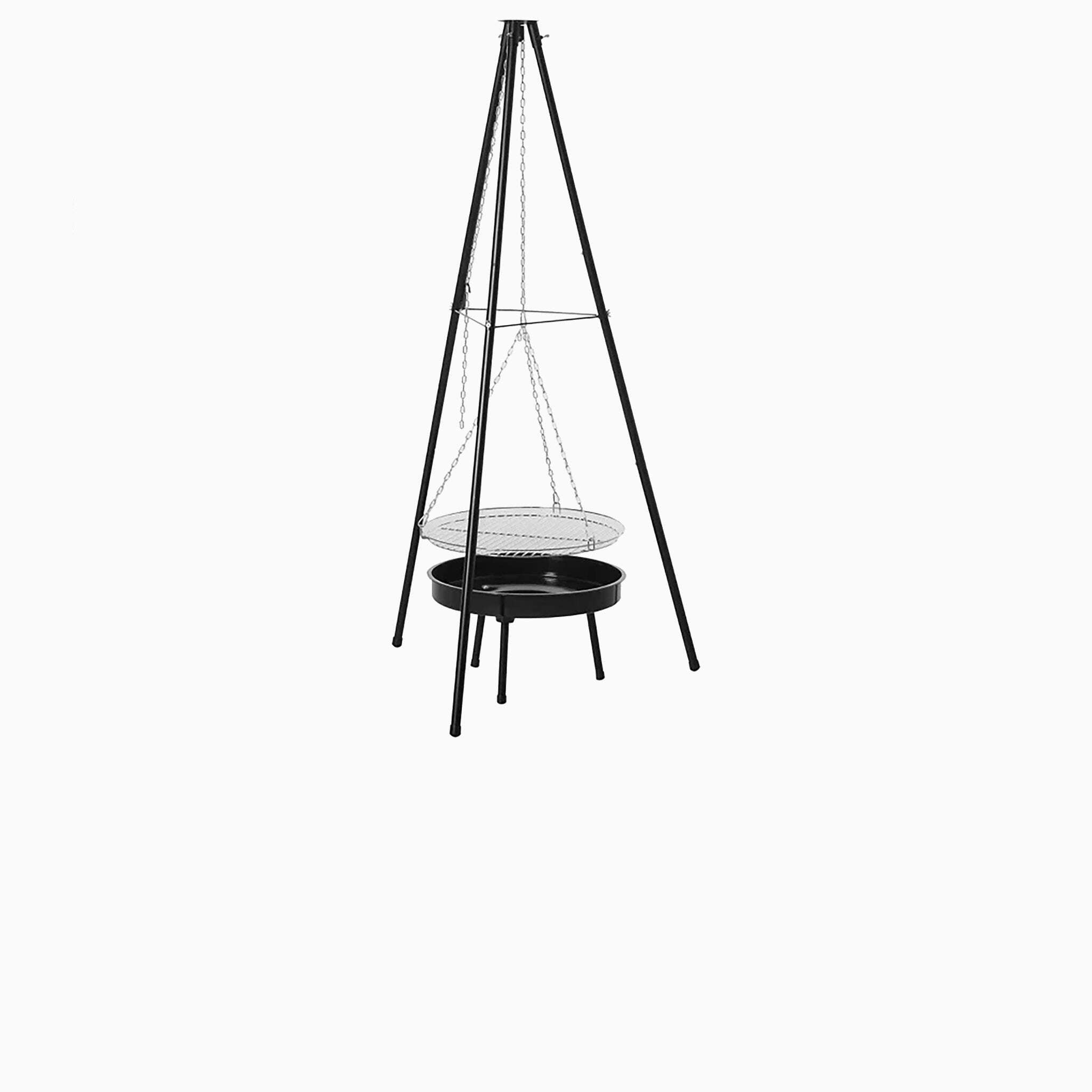 UNITED FIRE - Tripod Swing Grill with Hanging Chain – 59 in Tall ...