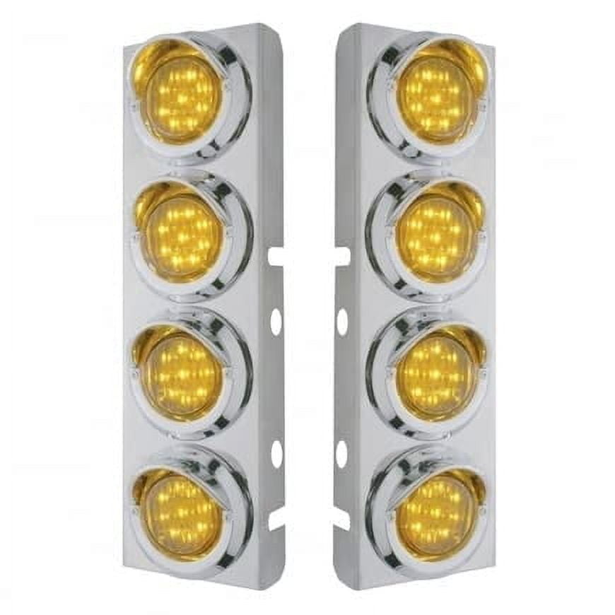UNITED PACIFIC 33616 Air Cleaner Light Bar, Front, Stainless Steel ...