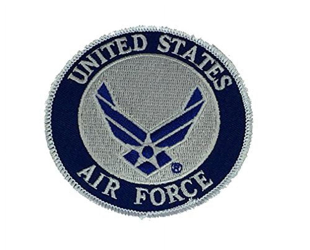 UNITED STATES AIR FORCE LOGO Patch - Blue/White - Veteran Owned ...