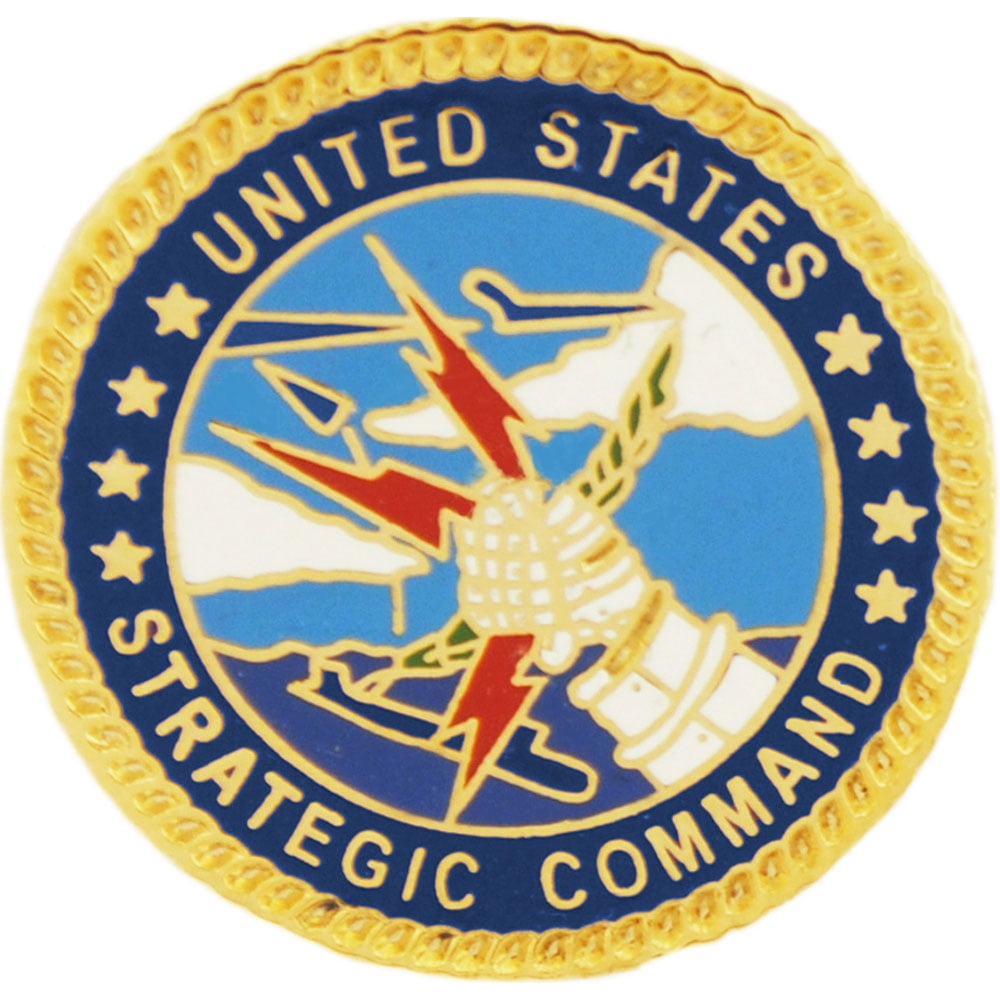 UNITED STATES AIR FORCE STRATEGIC COMMAND PIN - USA American Patriotic ...