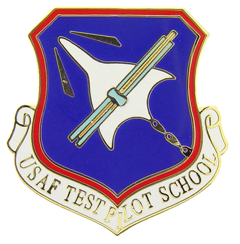 UNITED STATES AIR FORCE TEST PILOT SCHOOL PIN - USA American Patriotic ...